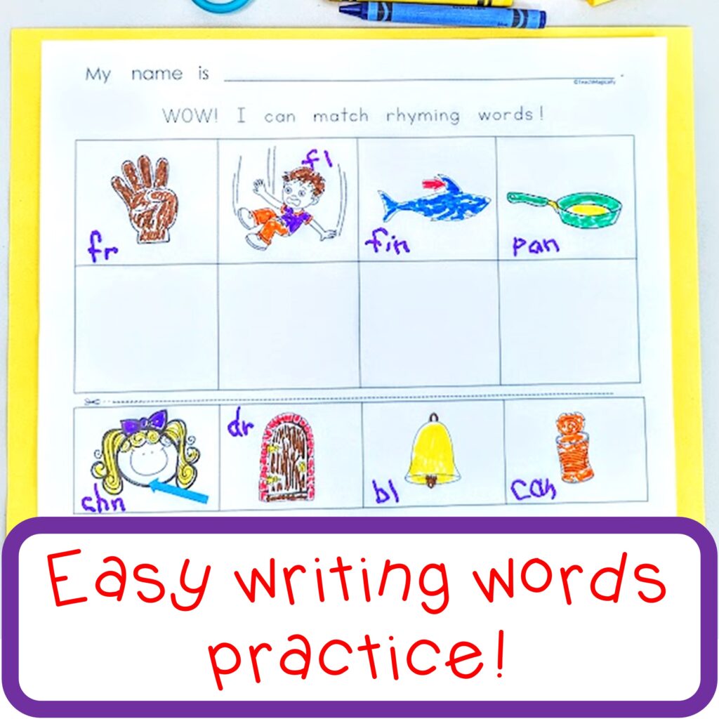 Amazing Rhyming Practice in Kindergarten - Teach Magically
