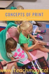 6 Ways to Easily Develop Concepts of Print - Teach Magically