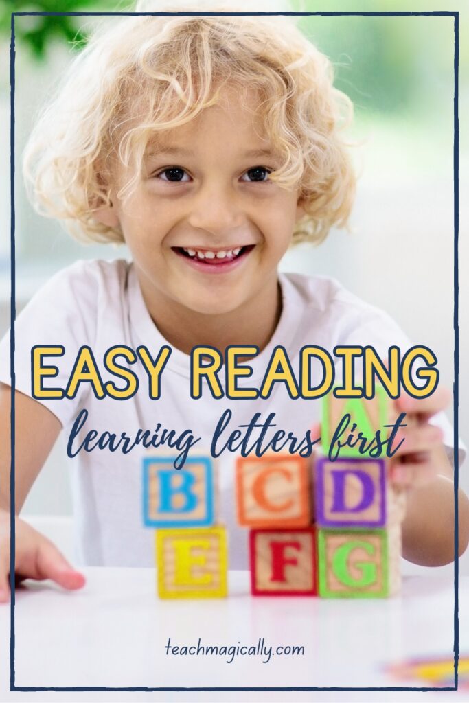 Easy Reading by Learning Uppercase and Lowercase Letters - Teach Magically