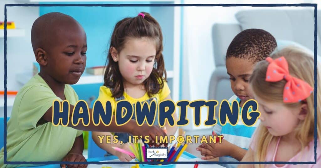 Why is Handwriting Important in Kindergarten? - Teach Magically